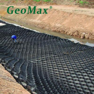 중국 HDPE 지오셀 150mm 높이 330mm 용접 공간 채널을 위한 폭우 수류 수류 수류 처리 수류 채널 판매용