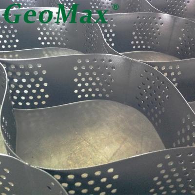 중국 고강도 인장 용접 지오셀 HDPE UV 저항성 OIT 옹벽 200mm 높이 356MM*356MM 판매용