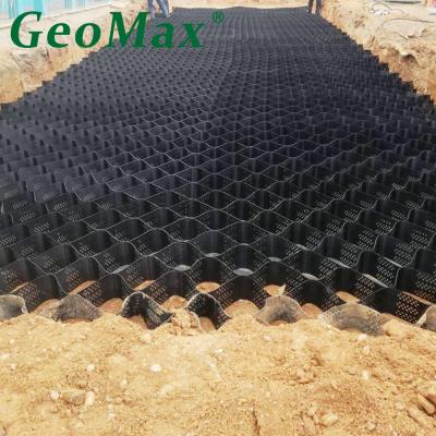 China Channel Lining & Erosion Control Welded Geocell 75mm Height HDPE ESCR OIT for sale