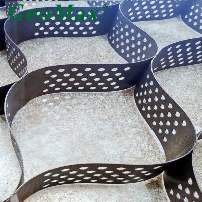 中国 100mm 高さ 1.5mm 厚さ HDPE ジオセル 高速道路建設 ASTM D6993 ISO13426 規格 高品質管理 販売のため