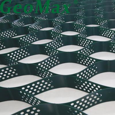 Cina Geocell in HDPE nero spessore 250mm riempita di roccia per lavori di canalizzazione fluviale e rinforzo argini in vendita