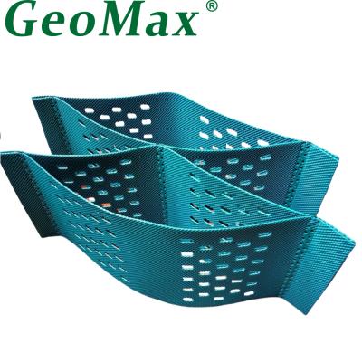 China 100mm HDPE Black Geocell for Weak Soil Improvement Construction Access Roads China Manufacturers for sale