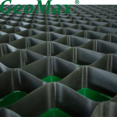 China 75mm HDPE Geocell Cellular Confinement System for Road Base Reinforcement 25kN/m Tensile Strength In Thailand for sale