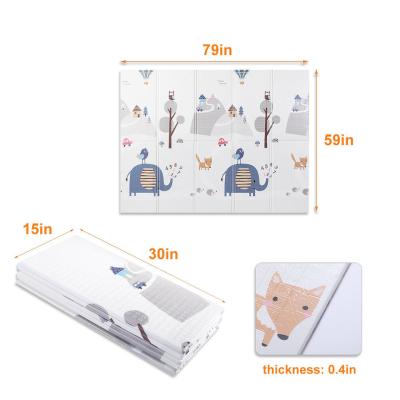 Cina XPE SPUMANO stuoia strisciante pieghevole della stanza del bambino ispessita coperta della stanza dei giochi dei bambini in vendita