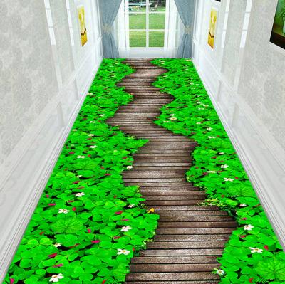 Cina Stampa lavabile della fibra di poliestere 50m Hall Runners Extra Long 3D in vendita