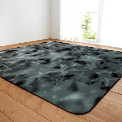 Cina Pavimento Mat Machine Washable della sala da pranzo del salone del motivo a stelle di rettangolo in vendita