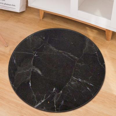 Cina Le coperte circolari dell'ingresso del salone marmorizzano la stuoia della sedia della scrivania del modello in vendita