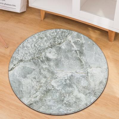 Cina Le coperte circolari dell'ingresso del salone marmorizzano la stuoia della sedia della scrivania del modello in vendita