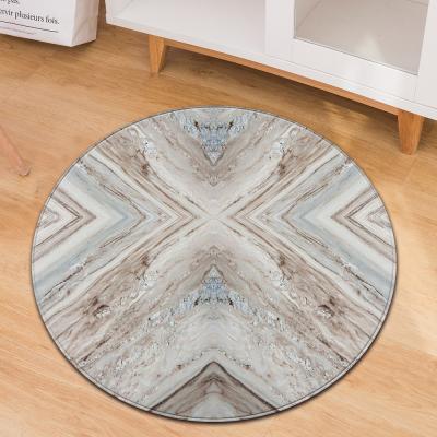 Cina Le coperte circolari dell'ingresso del salone marmorizzano la stuoia della sedia della scrivania del modello in vendita