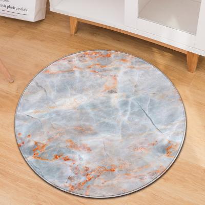 Cina Le coperte circolari dell'ingresso del salone marmorizzano la stuoia della sedia della scrivania del modello in vendita