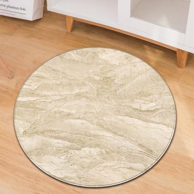 Cina Le coperte circolari dell'ingresso del salone marmorizzano la stuoia della sedia della scrivania del modello in vendita