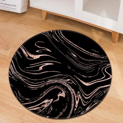 Cina Le coperte circolari dell'ingresso del salone marmorizzano la stuoia della sedia della scrivania del modello in vendita
