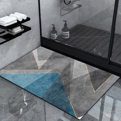 Cina Mat Bathroom Waterproof Carpet assorbente nordeuropeo in vendita