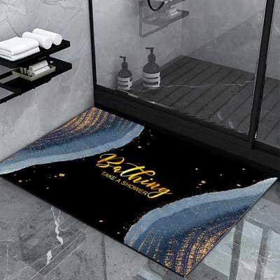 Cina Mat Bathroom Waterproof Carpet assorbente nordeuropeo in vendita