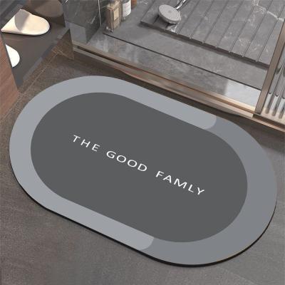 Cina Coperte di Mat Water Absorption Kitchen Runners del piede del bagno del velluto di tecnologia in vendita
