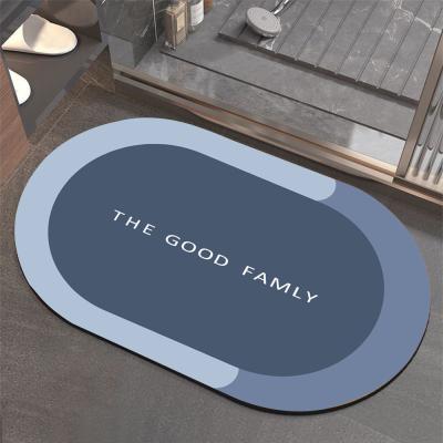 Cina Coperte di Mat Water Absorption Kitchen Runners del piede del bagno del velluto di tecnologia in vendita