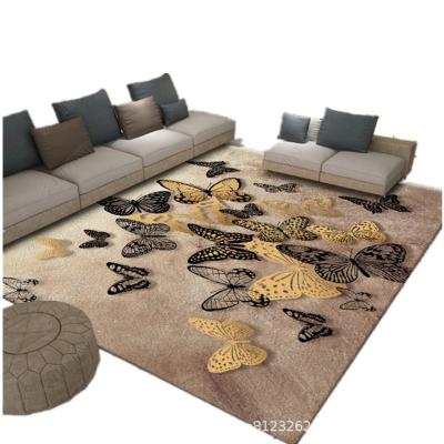 Cina Coperta di lusso leggera nordica del tappeto del pavimento per il tavolino da salotto 80*120cm del salone in vendita