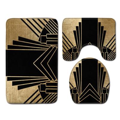 Cina Insieme sveglio creativo della copertura del carro armato della toilette del cane di Cat Toilet Mat Set Personalized in vendita