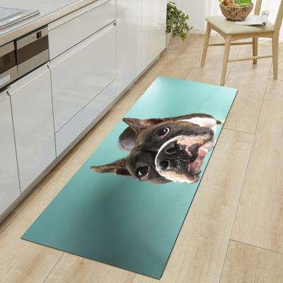 Cina Sostanza assorbente sveglia animale dell'acqua di Mats Home Entry Door Mat del pavimento della cucina del cane in vendita