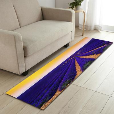 Cina Tappeto assorbente di Mat Anti Skid Washable Kitchen della porta di entrata della lavanda in vendita
