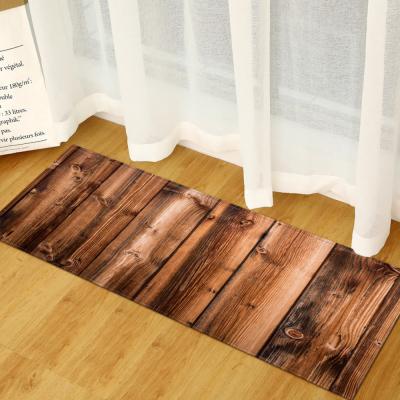 Cina Tappeti assorbenti del pavimento della camera da letto della stuoia di porta del grano di legno 40*120cm 60*180cm in vendita
