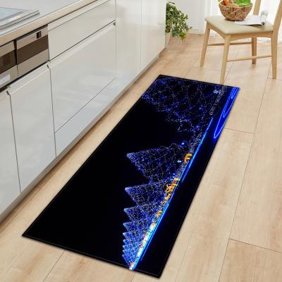 Cina Stuoia lavabile di comodità della cucina di Santa Cute Kitchen Runner Rugs 40*60cm in vendita