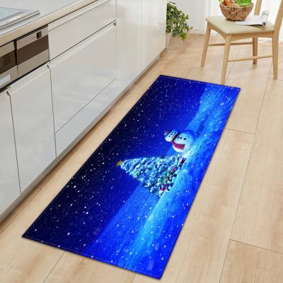 Cina Stuoia lavabile di comodità della cucina di Santa Cute Kitchen Runner Rugs 40*60cm in vendita