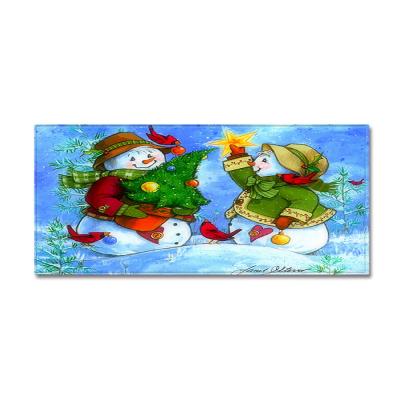 Cina Stuoia lavabile di comodità della cucina di Santa Cute Kitchen Runner Rugs 40*60cm in vendita