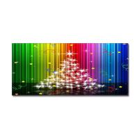 China Christmas Tree Kitchen Floor Mat Fatigue Runner Machine Washable 40x120cm Polyester for sale
