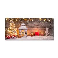 China Christmas Tree Kitchen Floor Mat Fatigue Runner Machine Washable 40x120cm Polyester for sale