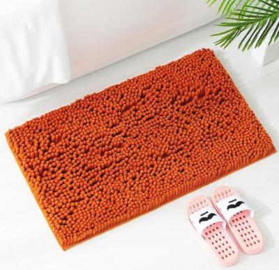 Cina Tappeto 60*150cm del salone del bagno delle coperte di area del tessuto felpato della ciniglia in vendita
