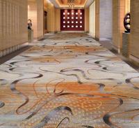 China Nylon Rectangle Commercial Floor Mat 4m Width for Hotel Corridor Pool Hall for sale