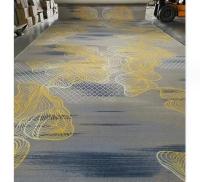 China Nylon Rectangle Commercial Floor Mat 4m Width for Hotel Corridor Pool Hall for sale