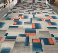 China Nylon Rectangle Commercial Floor Mat 4m Width for Hotel Corridor Pool Hall for sale