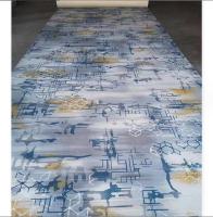 China Nylon Rectangle Commercial Floor Mat 4m Width for Hotel Corridor Pool Hall for sale