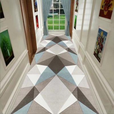 Cina Pittura astratta geometrica tappetino per pavimenti commerciali ingresso corridoio scala tappetino per hotel in vendita