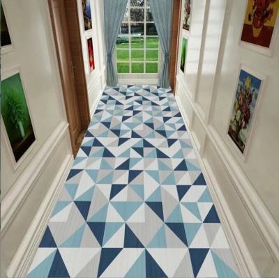 Cina Pittura astratta geometrica tappetino per pavimenti commerciali ingresso corridoio scala tappetino per hotel in vendita