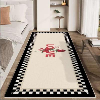 Cina Classic Starry Sky Crystal Velvet Bedroom Floor Carpets Rectangle Shape 80*160cm in vendita