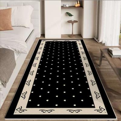 Cina Classic Starry Sky Crystal Velvet Bedroom Floor Carpets Rectangle Shape 80*160cm in vendita