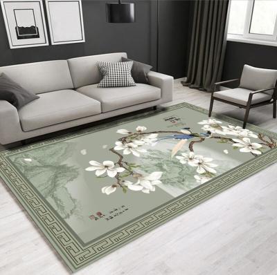 China Rectangle Modern Simple Flower Living Room Floor Carpets 80*120cm en venta