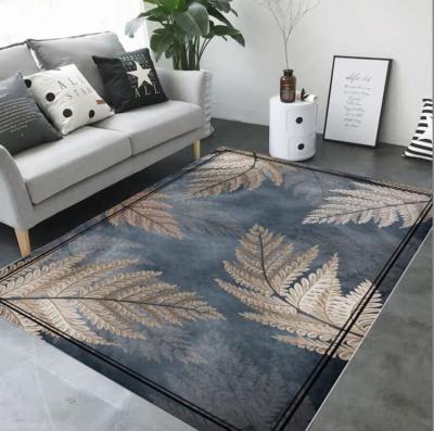 Cina 3D Printed Feather Abstract Pattern Carpets for Living Room Floor, Sofa and Bedroom in vendita