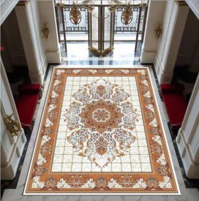 Cina Bohemia Colorful Printed Flower Pattern Living Room Floor Carpets Sofa and Bedroom in vendita