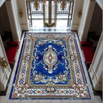 中国 Bohemia Colorful Printed Flower Pattern Carpets For Living Room Floor, Sofa and Bedroom 販売のため