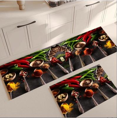Cina Kitchen Seasoning Oil Absorbent Floor Mat For 40*160cm in vendita