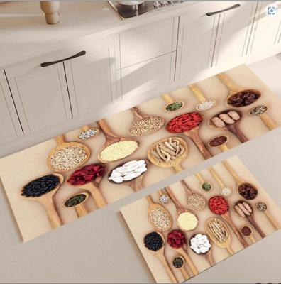 Cina Kitchen Seasoning Oil Absorbent Floor Mat For 40*160cm in vendita