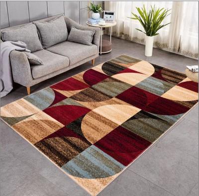Cina Watered flower and Half Circle Living Room, Bedroom Living Room Floor Carpets in vendita