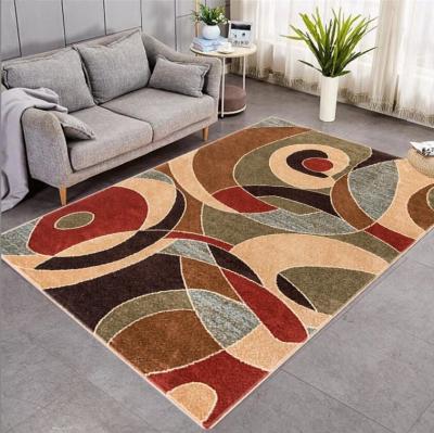 Cina Watered flower and Half Circle Living Room, Bedroom Living Room Floor Carpets in vendita