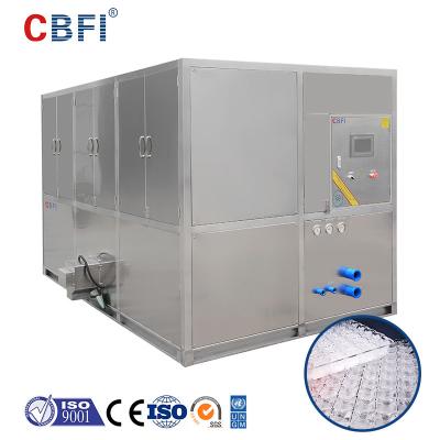 China 5000kg industriële Automatische Ijsblokjemachine 5 Ton Per Day With Packing-Systeem Te koop