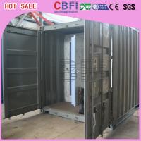 China Scroll Compressor Container Cold Room Air Cooling Freezer 40-45kg/m3 PU Panel for sale