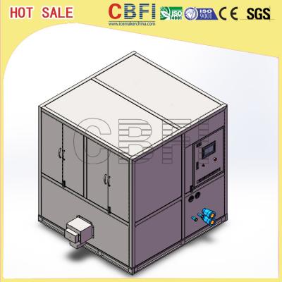 Cina Macchina commerciale industriale commestibile del cubetto di ghiaccio con il refrigerante R404a/di R507 in vendita